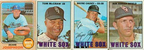 1967 Topps Baseball The 1967 White Sox