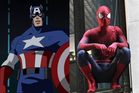Captain America Emh Vs Spider Man Tasm Battles Comic Vine