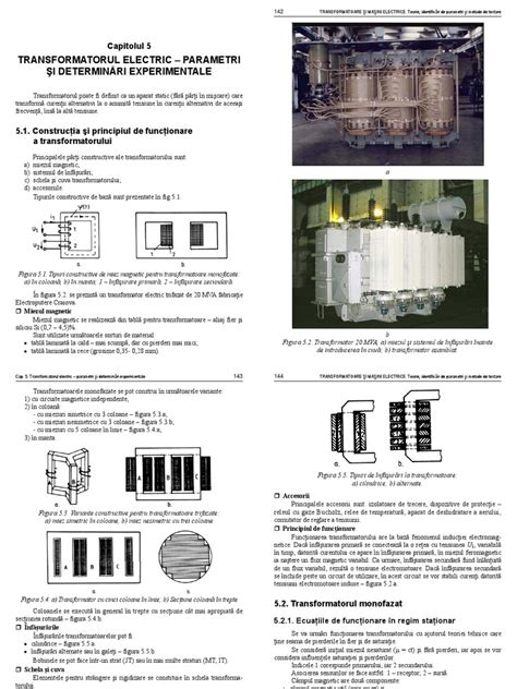 Transformatorul Electric Pdf