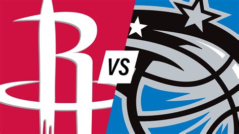 Orlando Magic Vs Houston Rockets Kia Center