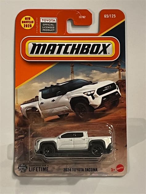 2024 4th Gen Matchbox Toyota Tacoma 1 64 Scale Truck Toy Etsy