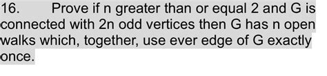 Solved Prove If N Greater Than Or Equal And G Is Chegg