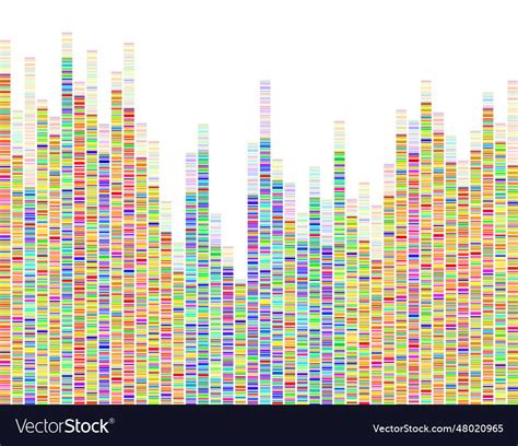 Dna Test Infographic Barcoding Genome Royalty Free Vector