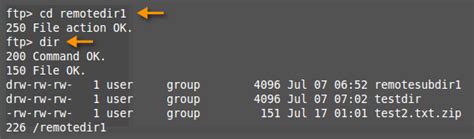 Tutorial For Working With The Ftp Command Line Jscape
