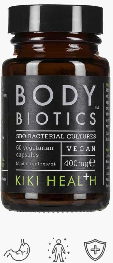 Kiki Health Body Biotics Probiotikai Gyvosios Bakterijos 120 Vegkapsulių Kainos Nuo 4540