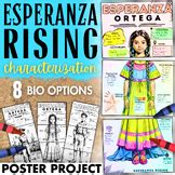 Esperanza Rising Biography Character Analysis Poster Activity Hispanic