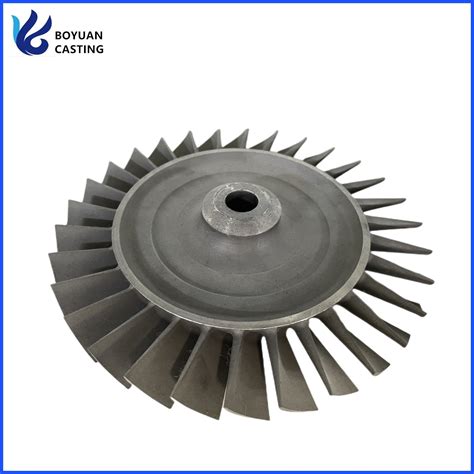 Lost Wax Investment Vacuum Casting Turbine Disc For Turbojet Engine