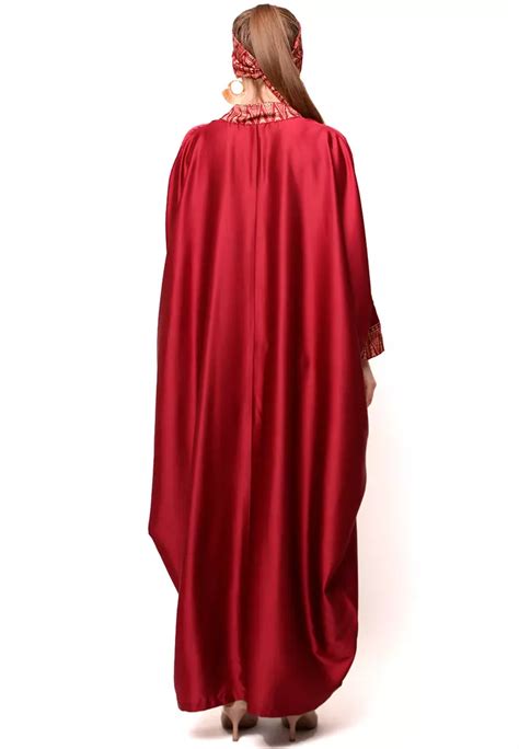 Buy Kanzi By Liza Yahya Kanzi Exclusive Long Sleeve Songket Kaftan Online Zalora Malaysia