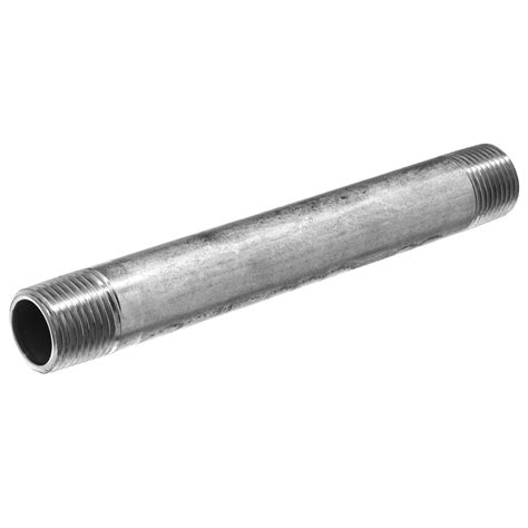 Pipe Nipple 304 Stainless Steel Schedule 40 Welded Threaded On