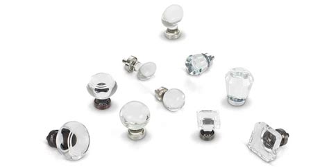 Harlow Series Jeffrey Alexander Decorative Glass Hardware Collection