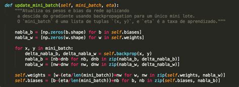 Capítulo Algoritmo Backpropagation em Python Deep Learning Book