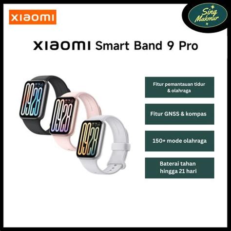 Jual Xiaomi Smart Band 9 Pro Bezel Tipis 1 74 150 Mode Olahraga Pemantau Oksigen Darahanddetak