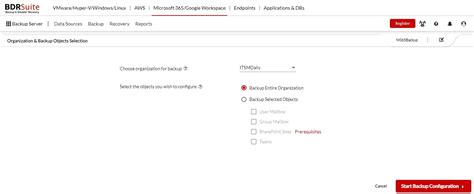 Vembu Backup For Microsoft Review ITSMDaily