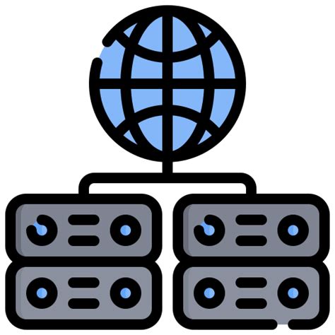Network Server Generic Color Outline Icon
