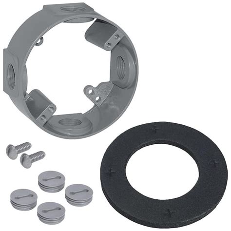 Round Electrical Box Extensions 4 Inch Round 1 2 Inch Deep Pan Box