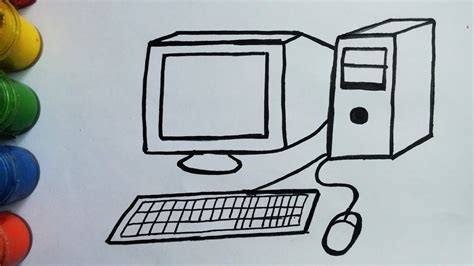 Drawing The Computer System At Marvin Wolbert Blog