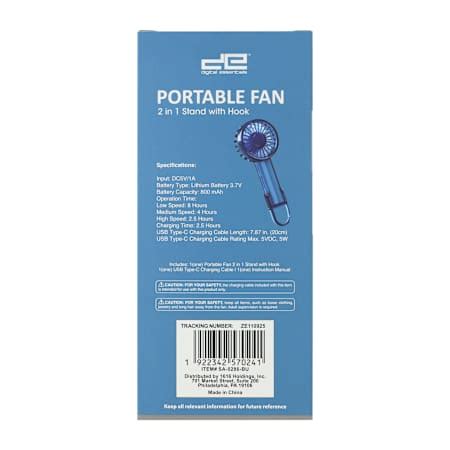 Digital Essentials™ Portable Fan Five Below
