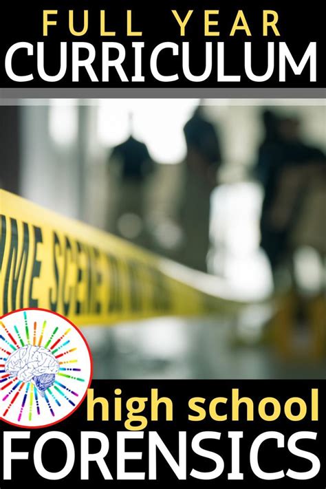 Huge Forensics Science Curriculum Growing Bundle For High School