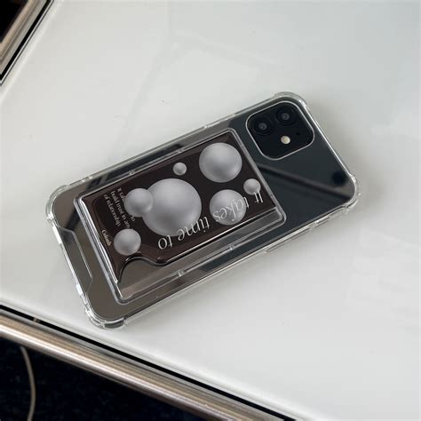 빠른배송 콜론비 타임 투 블랙 신상 심플 아이폰케이스 카드 풀커버 젤리 투명 실리콘 아이폰 11 12 13 14 15 미니 Xs X Se2 Se3 7 8 프로