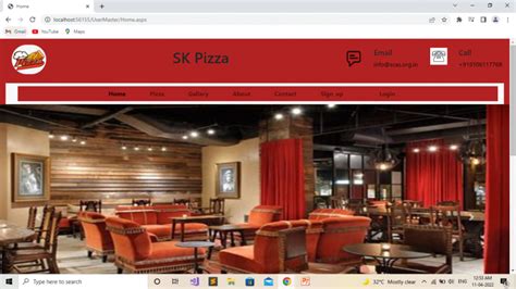 Online Pizza Ordering System Project In Asp Net With Source Code And Report Download