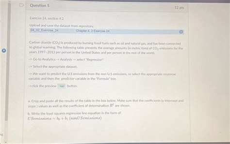 Solved Exercise 16 Section 43 Upload The Dataset By