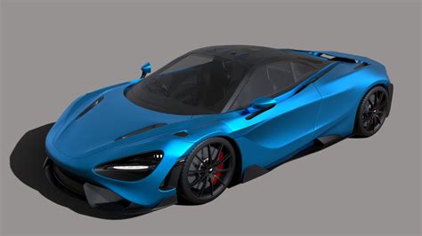 Mclaren 765lt Download Free 3d Model By Zain Jafar Zjafar889
