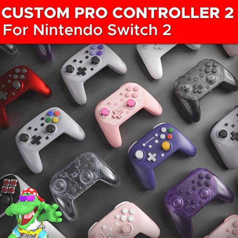 Custom Pro Controller 2 For Nintendo Switch 2 Personalized Pro