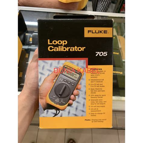 Jual Digital Loop Calibrator Fluke 705 Ori 100 Shopee Indonesia