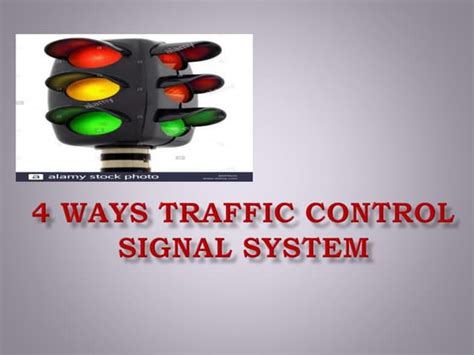 Trafic Signal Control Pptx Automotive