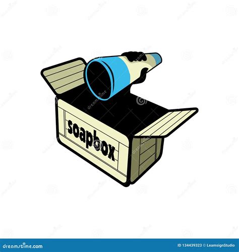 Soapbox Vector Design Vector Stock Vector Illustration Of Player Voice 134439323