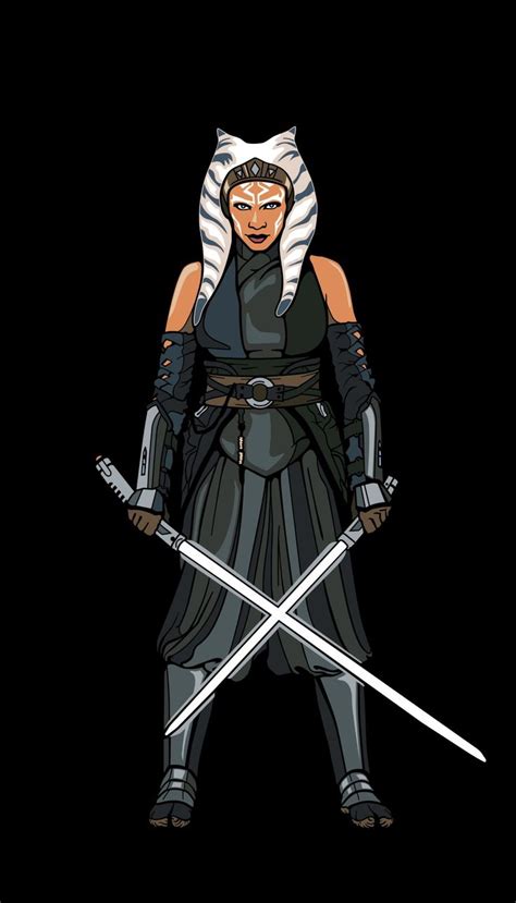 Ahsoka Tano Star Wars The Mandalorian Star Wars Fandom Star Wars