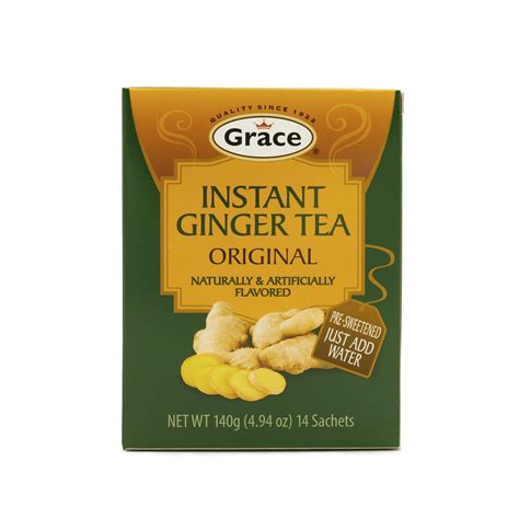 Grace Instant Ginger Tea 14 Sachets
