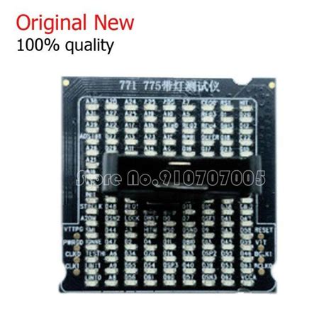 เดสกทอป CPU 775 Socket Tester CPU Socket Analyzer Dummy Load Fake Load พรอม LED DNIGEF