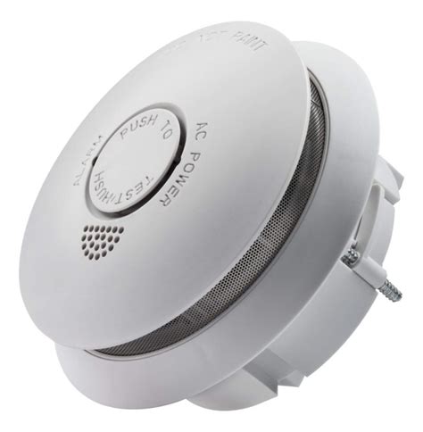 Dual Power Flush Mount Smoke Alarm Smoke Alarm Superstore