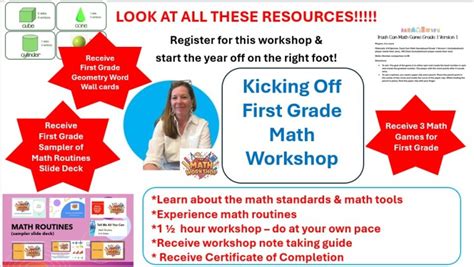 Welcome To First Grade Math Resources The Math Workshop