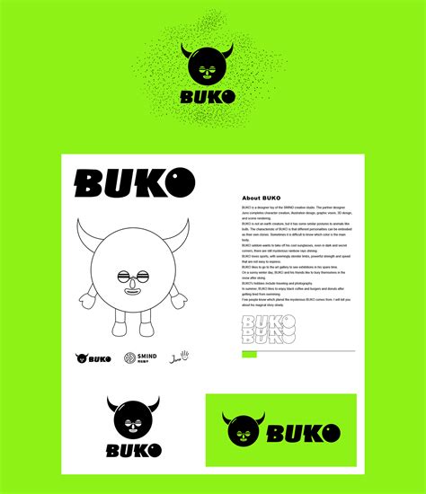 Buko Art Toy Design潮玩形象设计 Behance