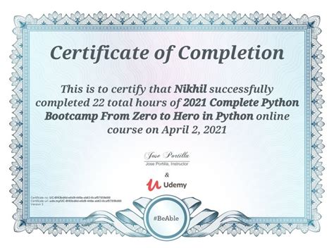 Python Udemycourse Nikhil Raj
