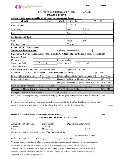 42 Vaccination Card Format Free To Edit Download And Print Cocodoc