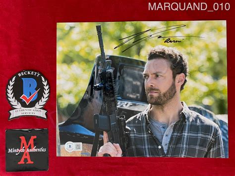 Marquand 010 8x10 Photo Autographed By Ross Marquand Mintych Authentics