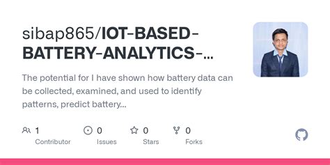 Github Sibap865iot Based Battery Analytics Through Machine Learning The Potential For I Have