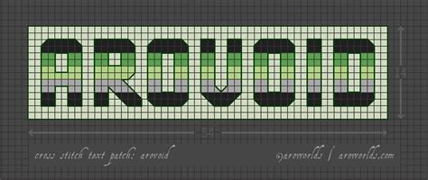 Pride Patch Patterns March 2023 Aro Worlds