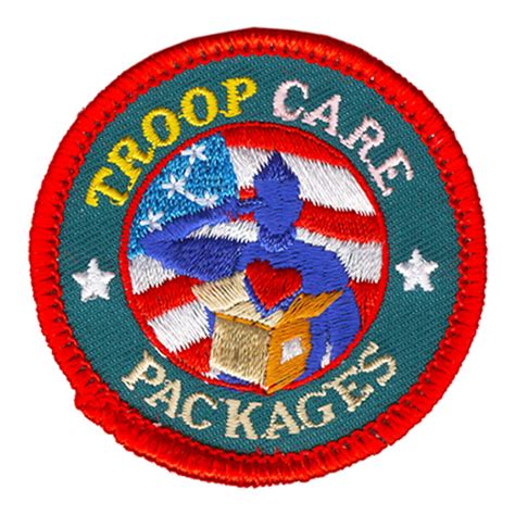 Troop Care Packages Patch • Advantage Emblem And Screen Printing