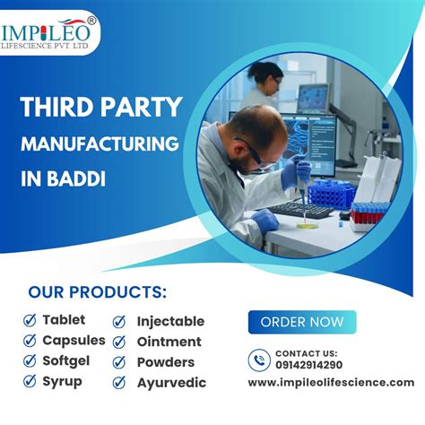 Pankaj Saini On Linkedin It Should Also Be Noted That Third Party Manufacturing In Baddi Operates