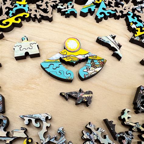 Catherine Robertson Flight Of 3 Mini Puzzles Stumpcraft