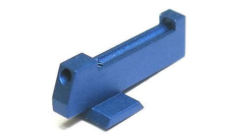 Dr Black Aluminum Fiber Optic Front Sight For Hi Capa Alpha Airsoft