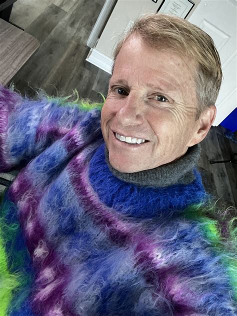 Mens Fuzzy Mohair Sweater Mnml Mohair Sweater Fluffy Mohair Sweater