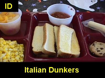 Harrisonburg City Schools Lunch Choices