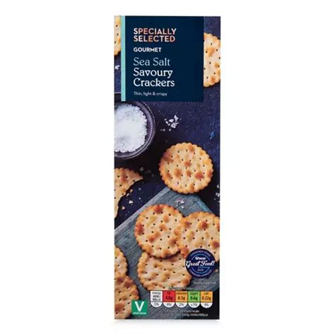 Gourmet Sea Salt Savoury Crackers Aldi Ie