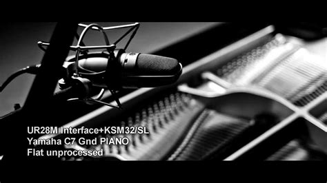 Ur28m And Yamaha Grand Piano Youtube
