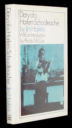 Diary Of A Harlem Schoolteacher By Haskins James Rhody Mccoy Hardcover 1969 Aandd Books